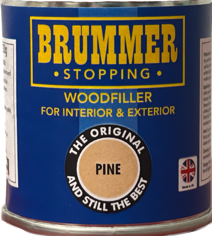 BRUMMER Stopping Interior & Exterior Wood Filler - Briwax International ...